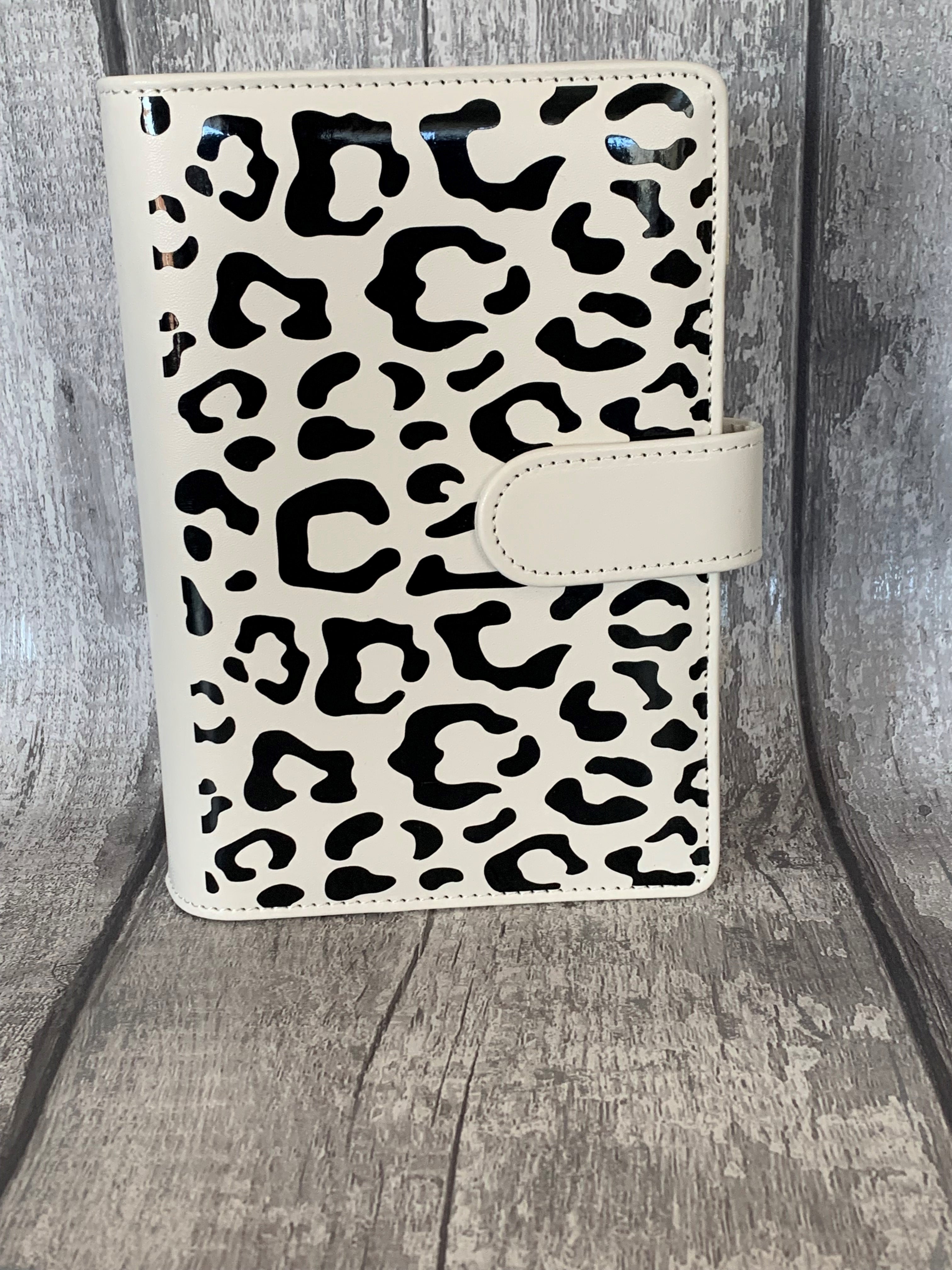 Leopard Print Budget Binder -Personalised Savings Binder – Madebysarah-mary